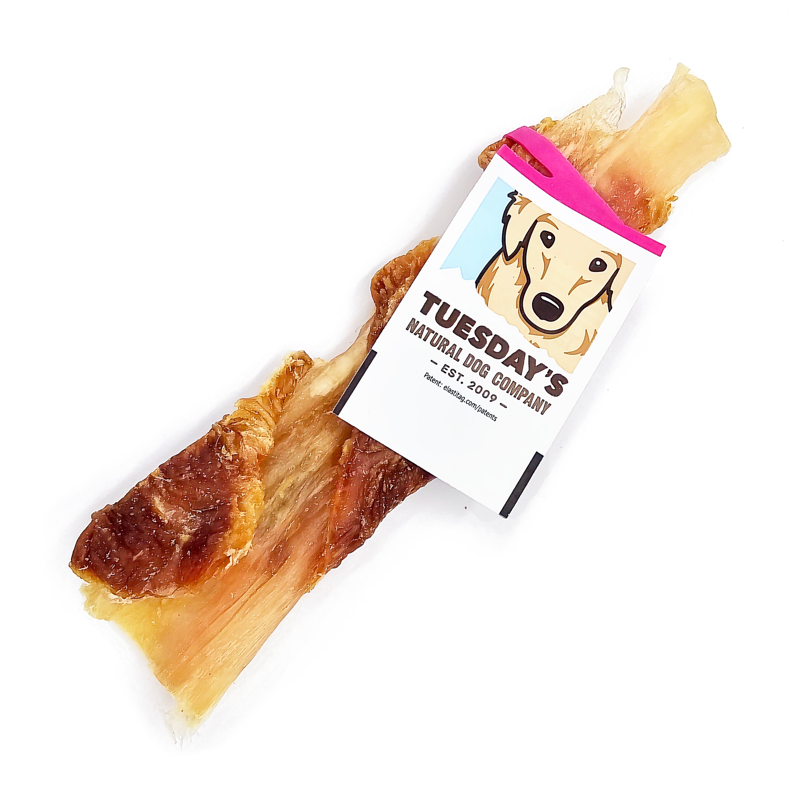 Chicken Wrapped Tendon (Bulk) — WHOLESALE - Tuesday's Natural Dog Company