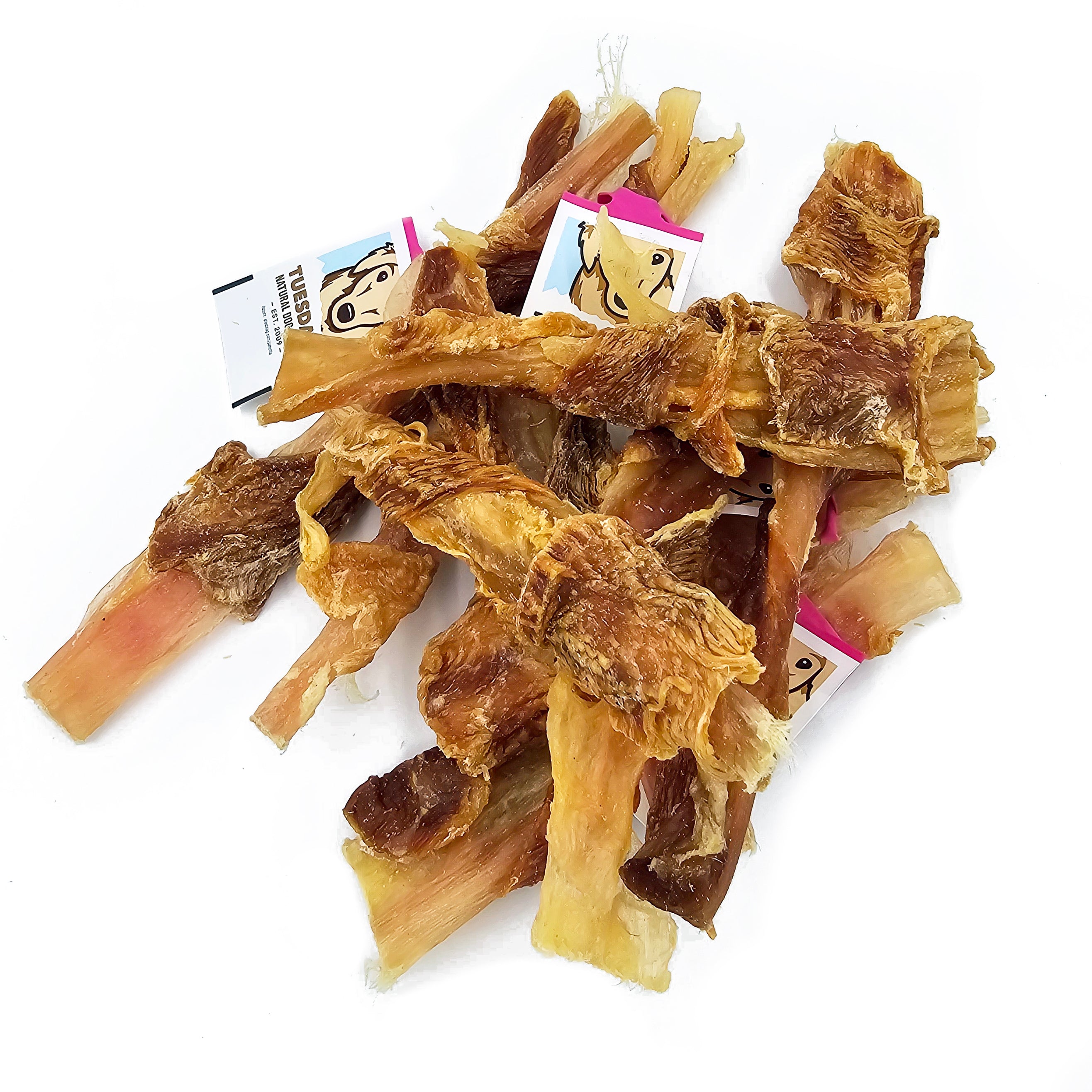 Chicken Wrapped Tendon (Bulk) — WHOLESALE - Tuesday's Natural Dog Company