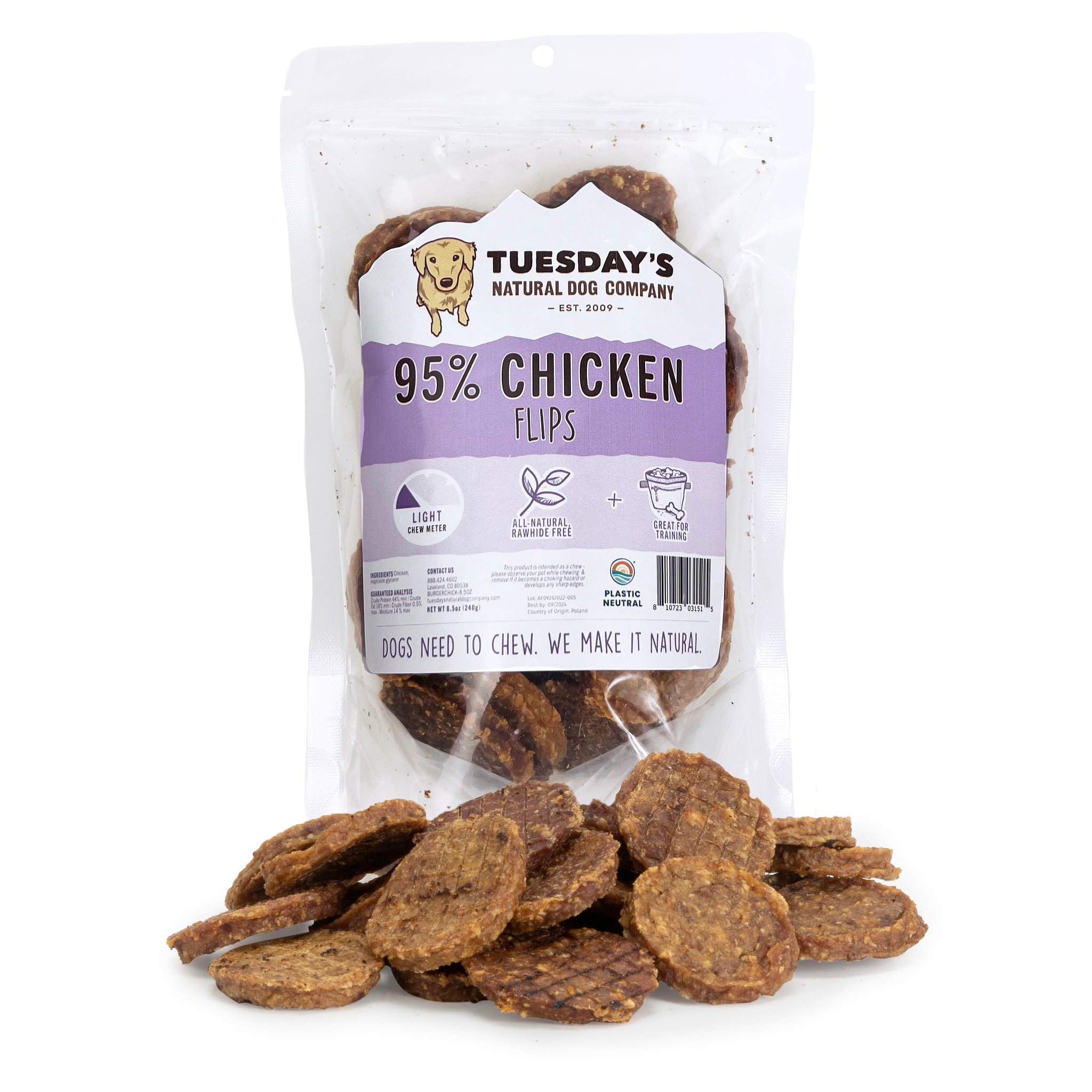 Dogs Need To Chew. We Make It Natural. — WHOLESALE - Tuesday's Natural ...