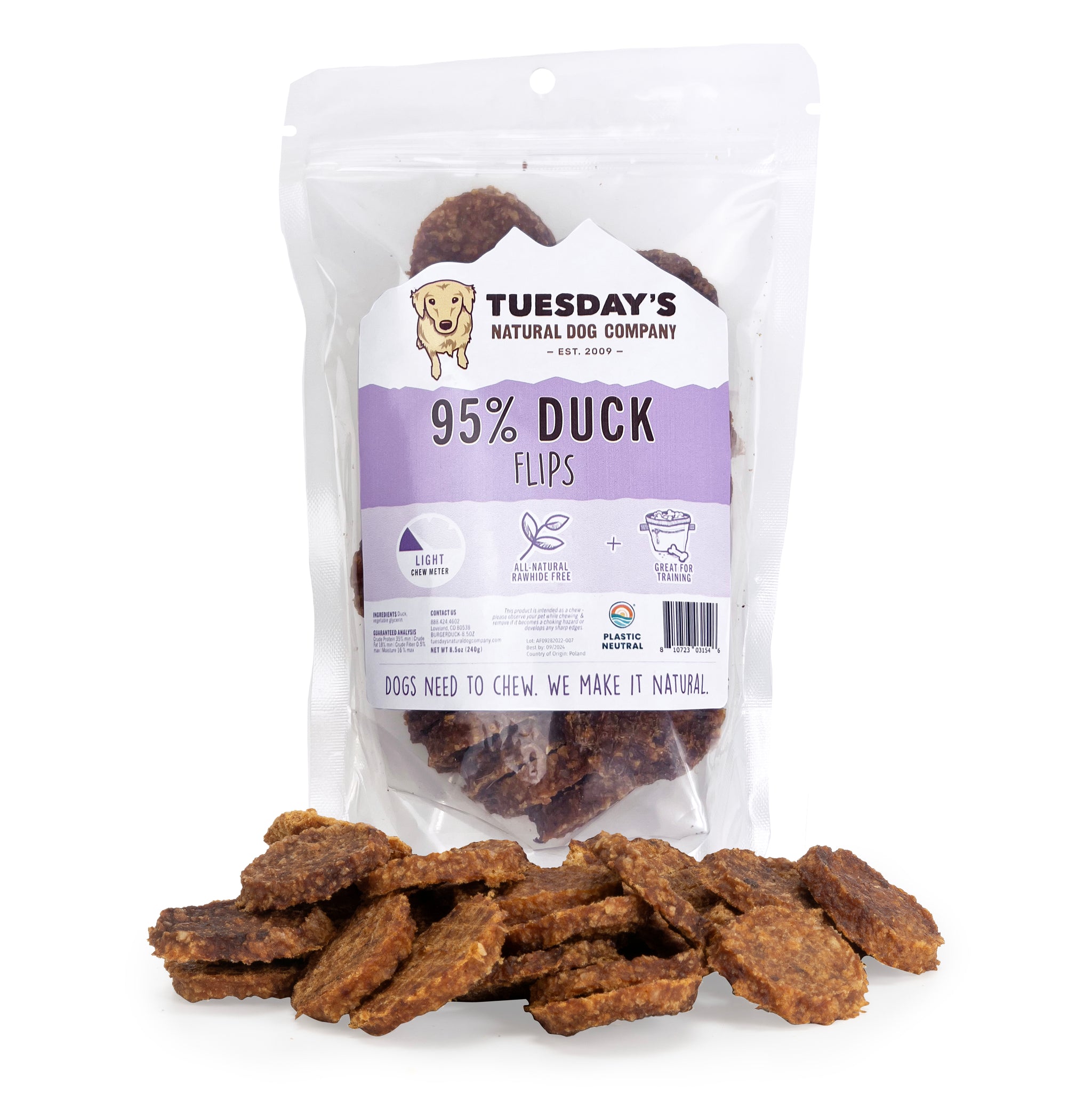 Duck — WHOLESALE - Tuesday's Natural Dog Company