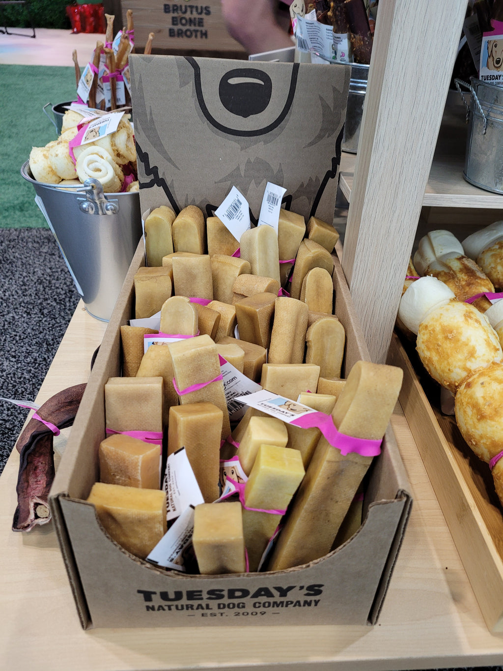 Merchandising Materials — WHOLESALE - Tuesday's Natural Dog Company