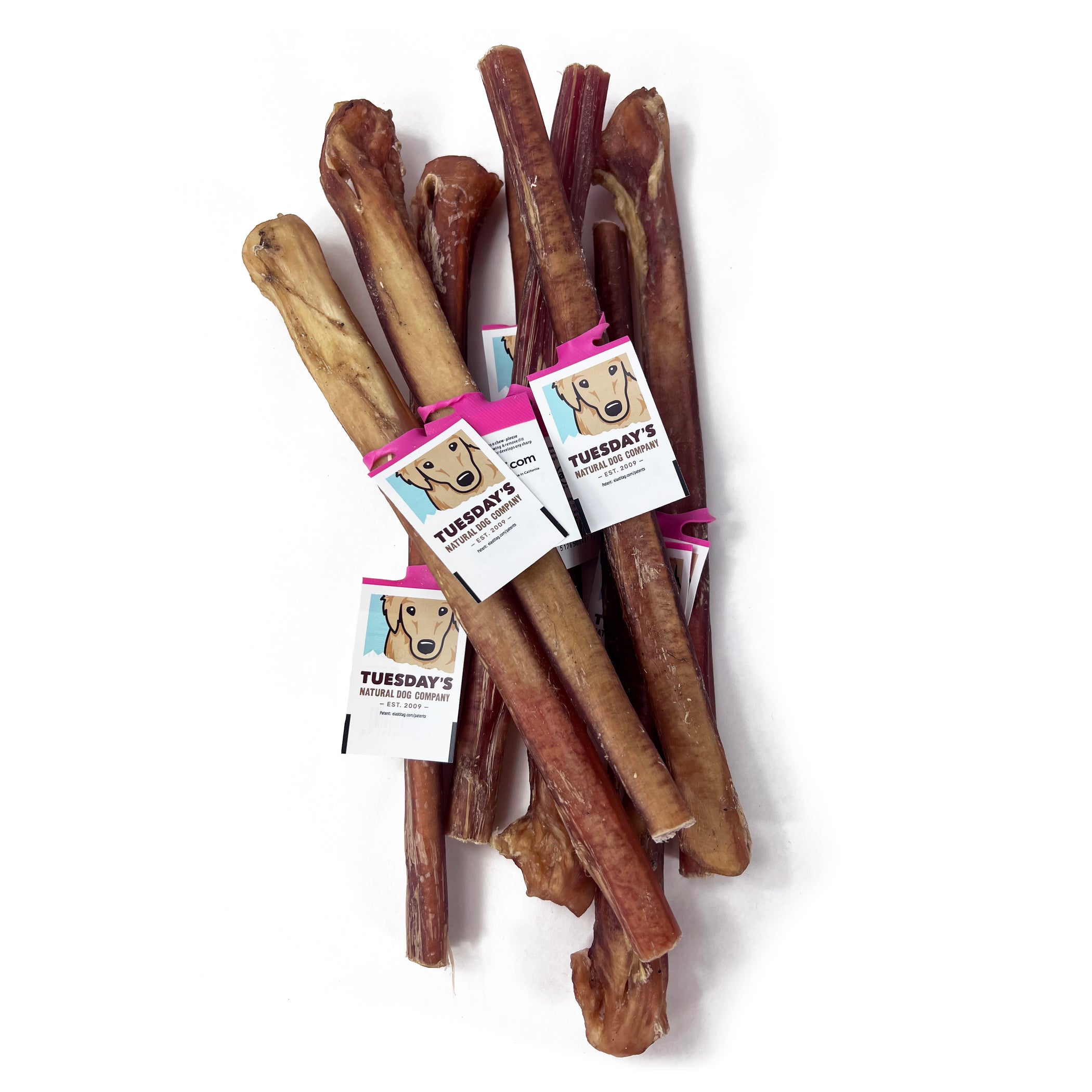 12" Jumbo Bully Sticks - Odor Free (Bulk) — WHOLESALE - Tuesday's ...