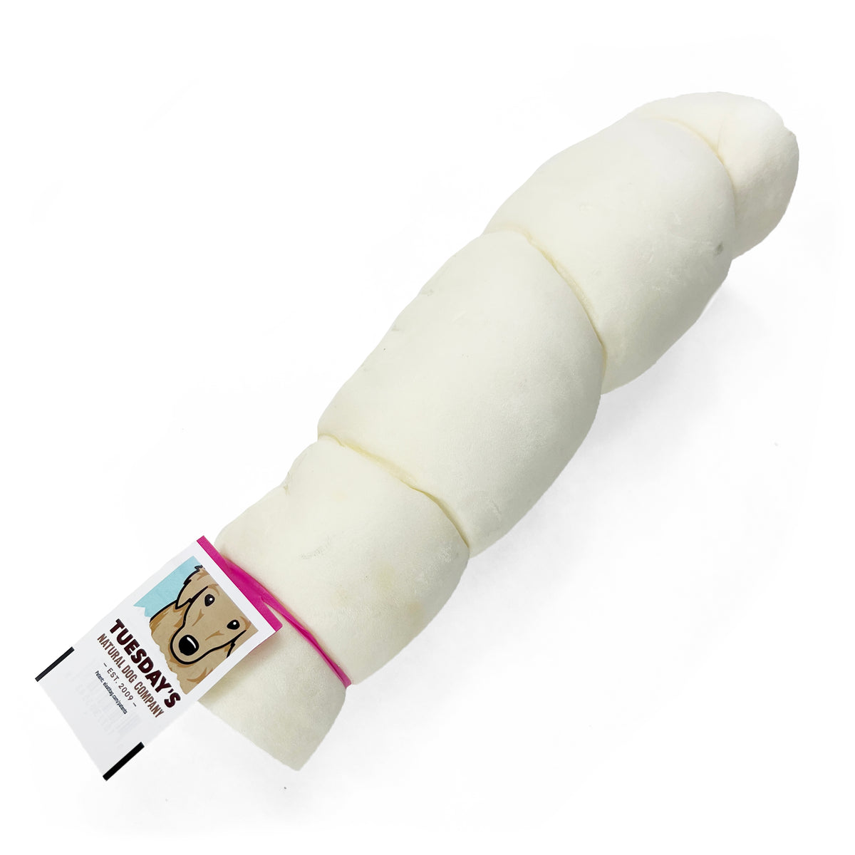 10-12" Beef Cheek Rolls (Bulk) — WHOLESALE - Tuesday's Natural Dog Company