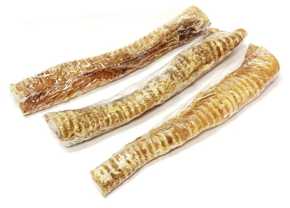 12" Beef Trachea (Bulk) — WHOLESALE - Tuesday's Natural Dog Company